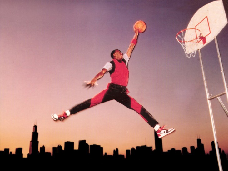 History Behind the Jumpman Logo via Nice Kicks size blog